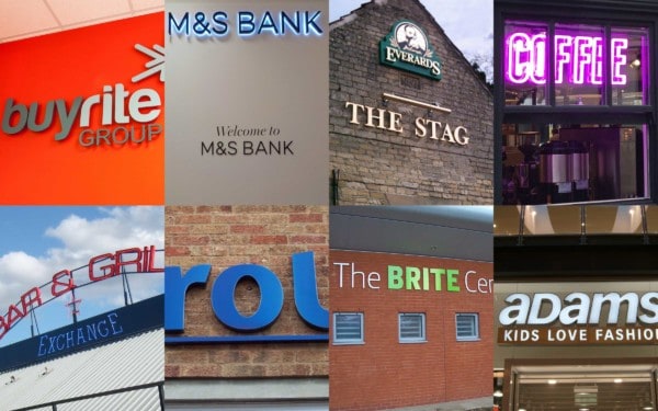 Different Types Of Signage For Your Business » Alpen Signs