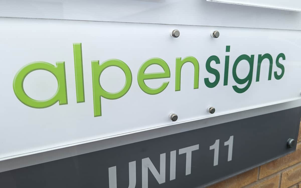Six Reasons To Choose Acrylic Signs » Alpen Signs
