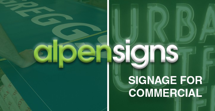 Signage For The Commercial & Industrial Sector » Alpen Signs