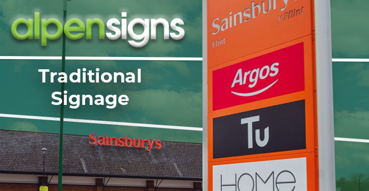 Traditional Signage » Alpen Signs - The UK's Leading Sign Maker