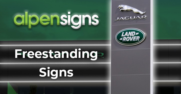 Freestanding Signs & Totems - Traditional Signage » Alpen Signs